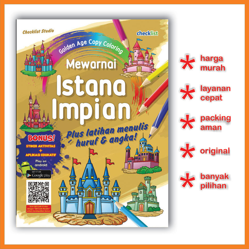 Mewarnai Gambar Istana