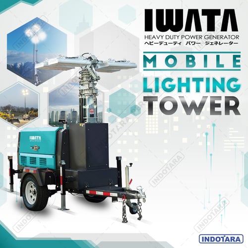 PT. Indotara Persada - Jual Mobile Light Tower / Lampu Sorot 8KVA ...