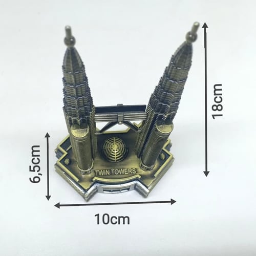 Lengkapedia - Jual Miniatur Petronas Twin Tower | Ralali.com