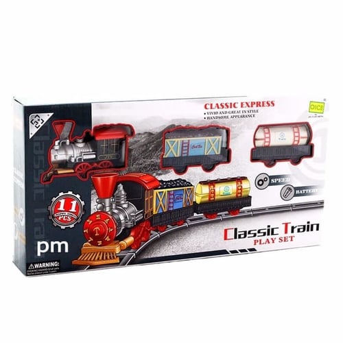Toko DnD - Jual Classic Train Play Set Kereta Api Playset Rel - Kids ...