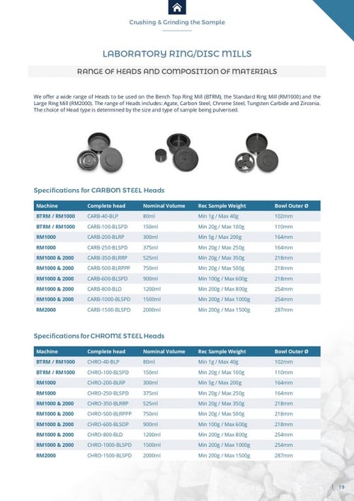 PT. Dasa Windu Sejahtera - Jual XRF Scientific LABORATORY RING/DISC ...