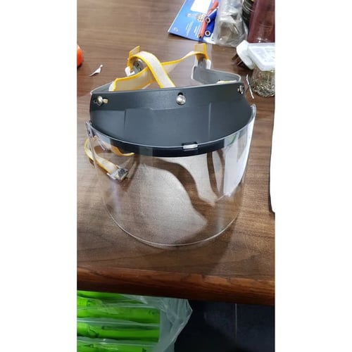 Lengkapedia - Jual Kedok Kaca Face Shield Gerinda Clear Bening Fast ...