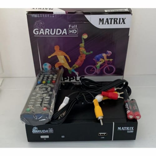 Lengkapedia - Jual RECEIVER TV SET TOP BOX MATRIX GARUDA DVB T2 DIGITAL | Ralali.com