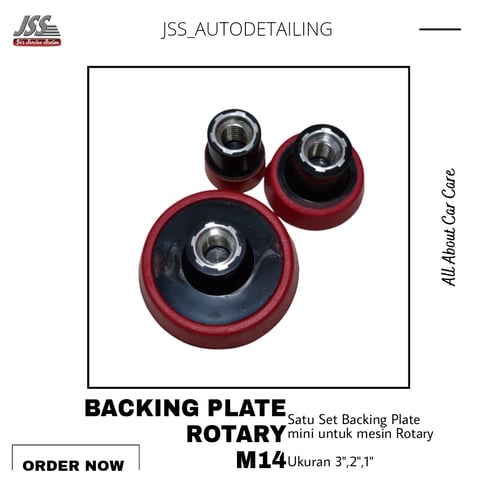 JSS AUTODETAILING - Jual Car Care Tools Backing Plate Rotary Set M14 ...