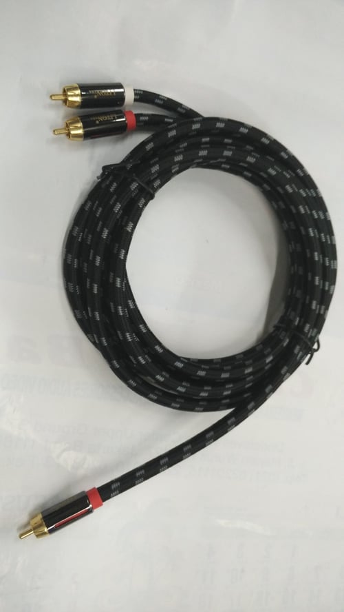 Cahaya Baru, LTC - Jual Kabel subwoofer audio 1 RCA To 2RCA 3Mtra ...