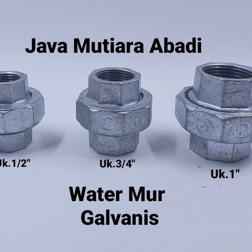 Wijaya Santosa - Jual Water Mur/Union Besi Galvanis 3/4(inch) | Ralali.com
