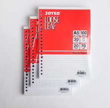 SC Rindi Kurnia - Jual Loose Leaf Isi Kertas File Binder Joyko A5-7020 | Ralali.com