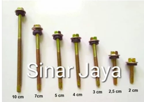 SC JOJO ARIFAN - Jual Baut Roofing / Baut Sekrup Atap 12 X 60 mm ...