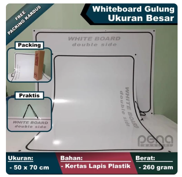 SC Jimes Zyatno - Jual White Board Portable Besar | Ralali.com