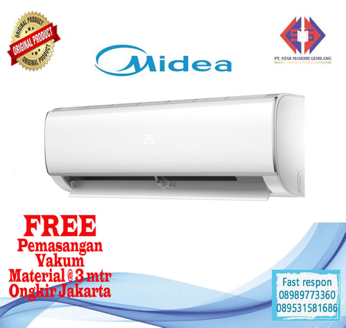 Star Electric Jual AC Midea 1 2 Pk MSAF 05CRN2 Standar Forest Star Electric Jual AC Midea 1 2 Pk MSAF 05CRN2 Standar Forest