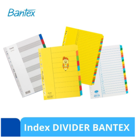 SC Prakamita - Jual PEMBATAS ORDNER INDEX MYLAR BANTEX | Ralali.com