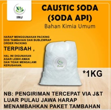 PT Globalindo Mega Jaya - Jual Caustic Soda Soda Api Kemasan 1Kg ...