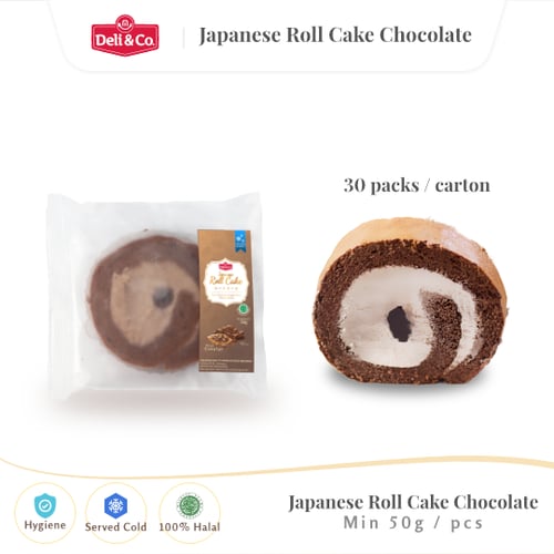 Deli and Co - Jual Deli & Co Roll Cake Chocolate | Ralali.com