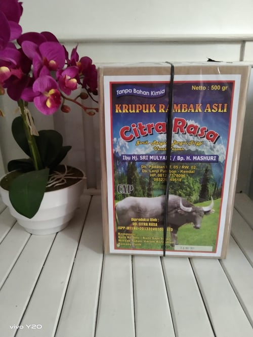 Citra Rasa - Jual Krupuk Rambak Asli Citra Rasa 500 Gr | Ralali.com