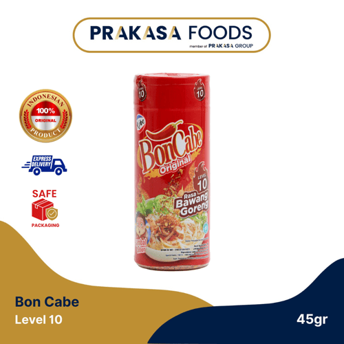 Prakasa Food - Jual Bon Cabe Bawang Goreng Level 10 45gr | Ralali.com