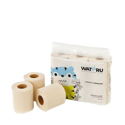 Siklus - Jual Wateru Premium Bamboo Tissue / Tisu Bambu - Toilet 6 Roll ...
