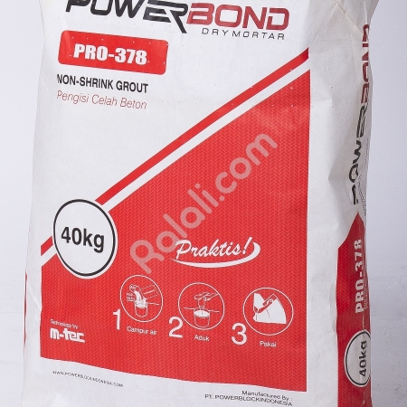 POWERBLOCK INDONESIA - Jual POWERBOND DRY MORTAR Non Shrink Grout ...